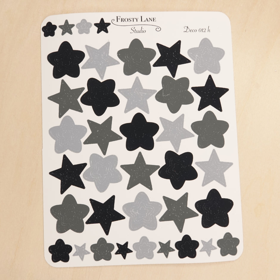 Star Outline Deco012 – Frosty Lane Studio